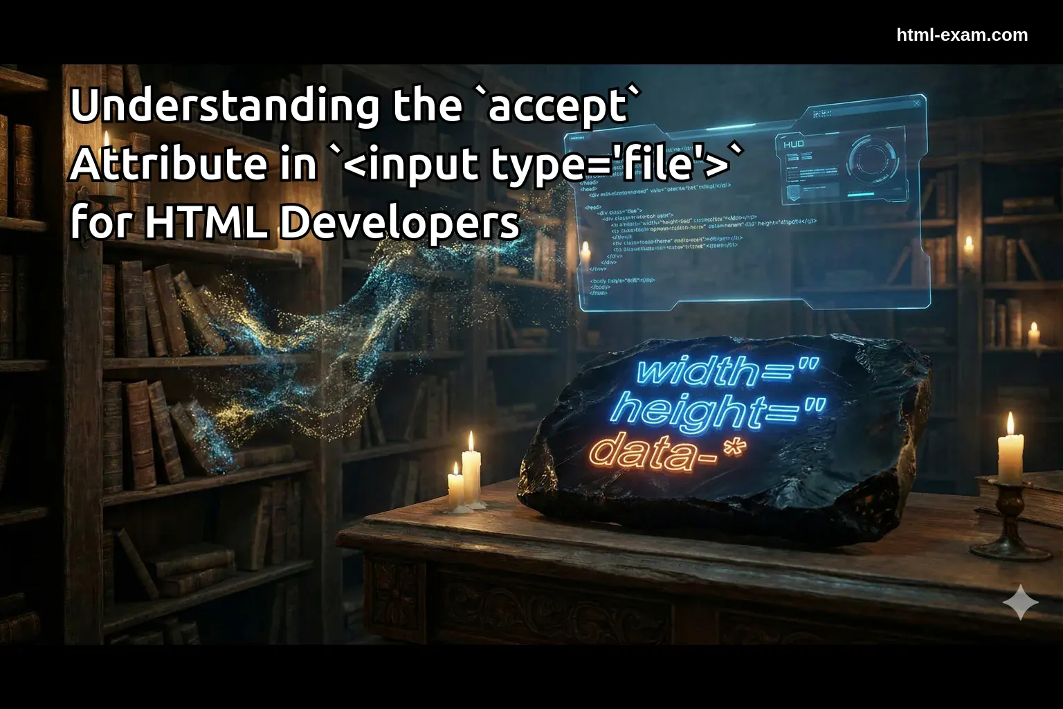 Understanding the `accept` Attribute in ` ` for HTML Developers