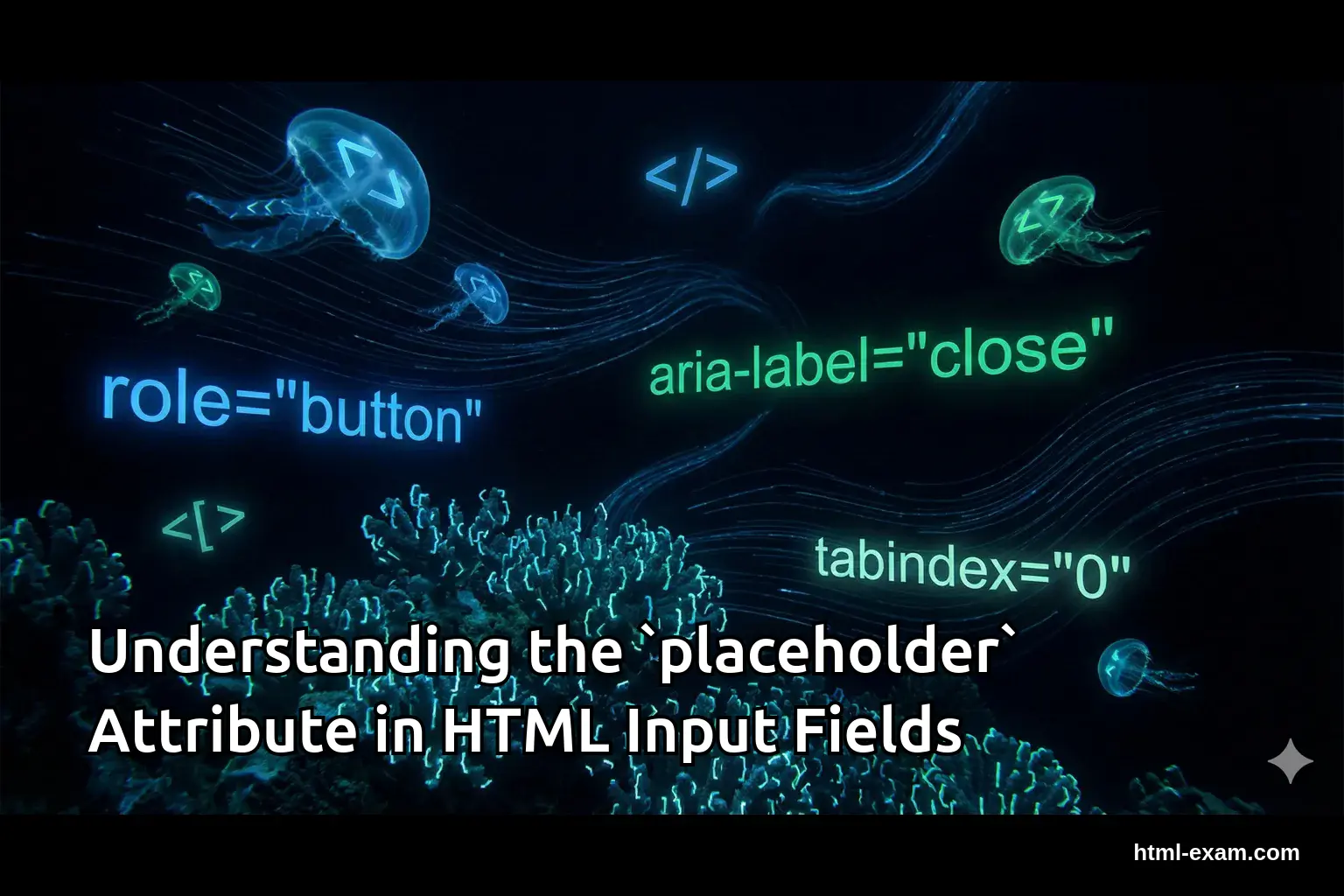 Understanding the `placeholder` Attribute in HTML Input Fields